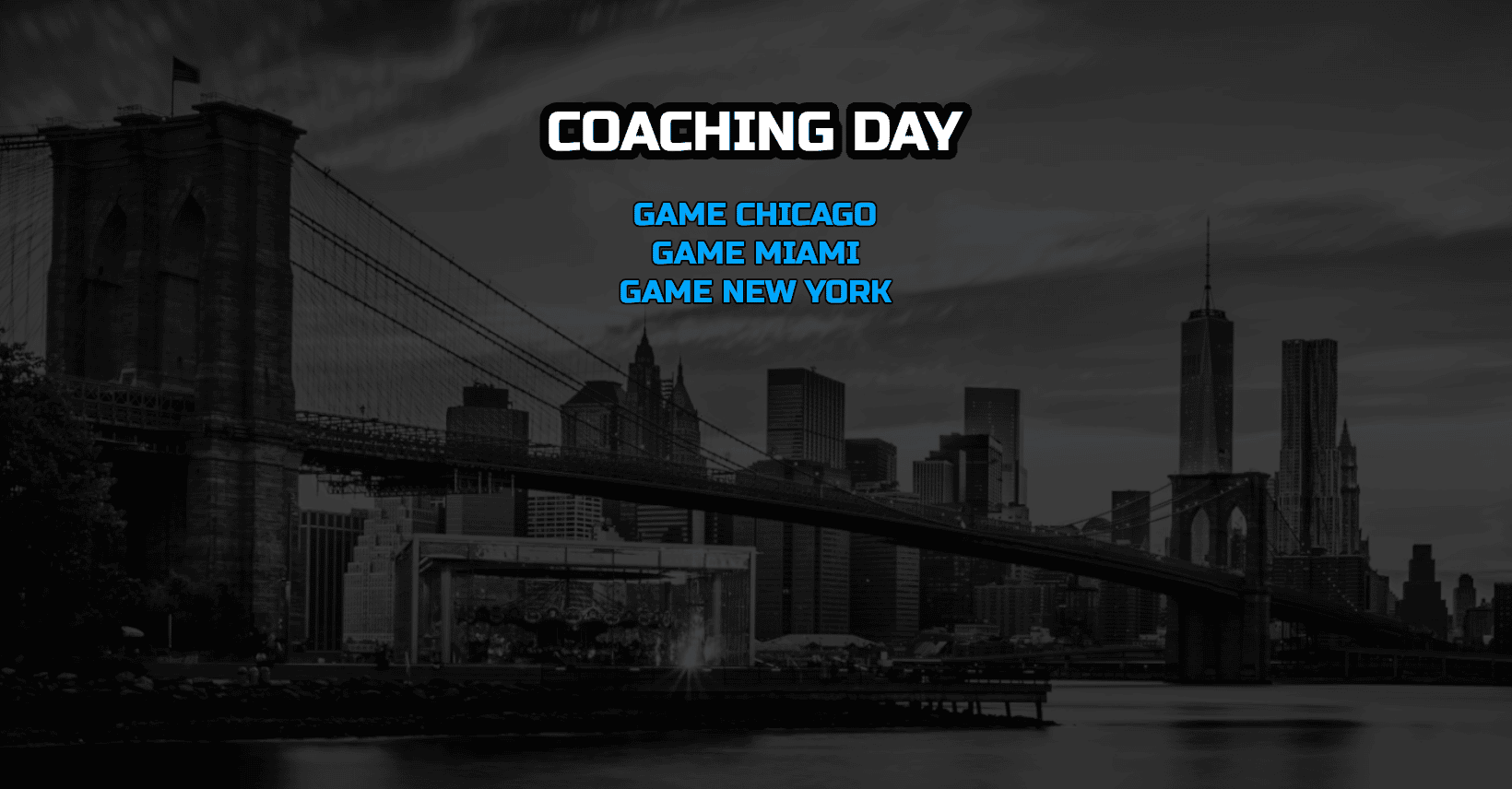 Coaching Day - Game Global