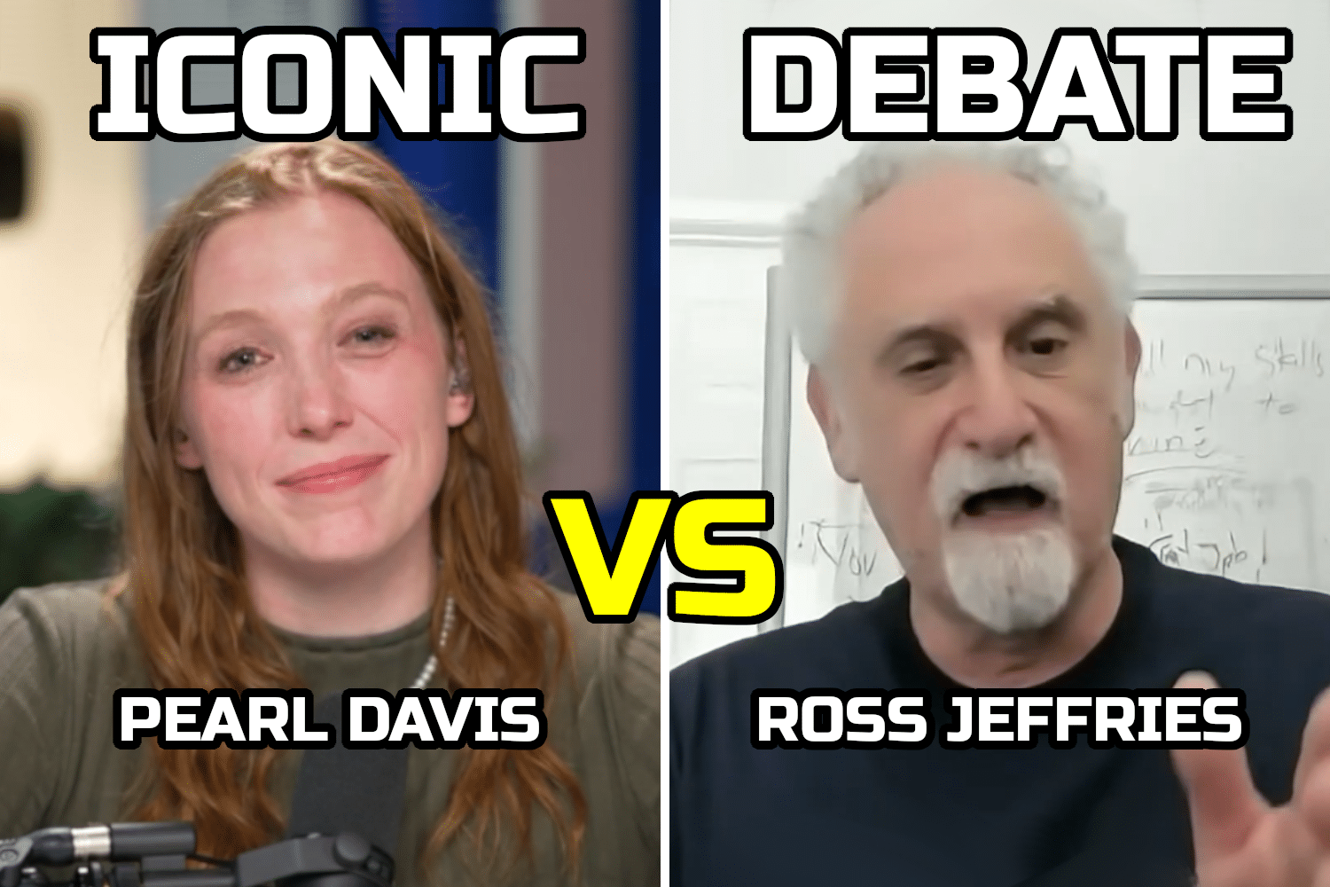 Debate: Pearl Davis VS Ross Jeffries - Game Global