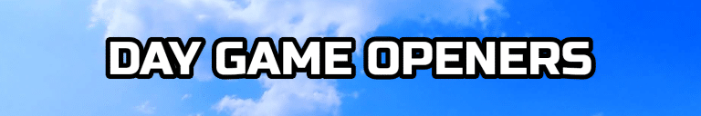 Mega List Of Openers & Pickup Lines - Game Global